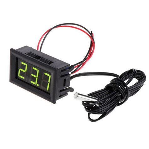 Danux Digital 12V Temperature Monitoring Thermometer Meter W Temp Probe 50 110C Lazada PH