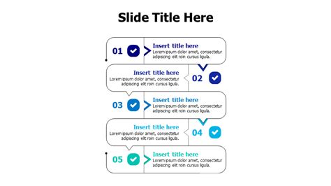 5 Numbering Points Infographic Inforgraphics And Slides