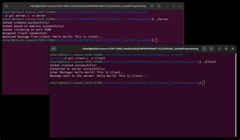 GitHub MIKAIL OZTURK C SocketProgramming