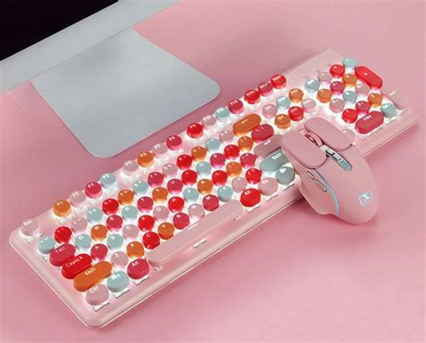 Retro Typewriter Wireless Keyboard And Mouse Set Limited Edition