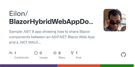 Github Eilon Blazorhybridwebappdotnet8 Sample Net 8 App Showing How
