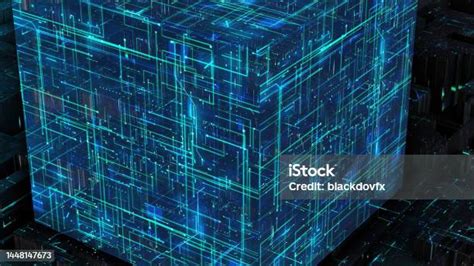 기술 환경 내부의 디지털 추상 처리 정보 빅 데이터 개념 프로세서 칩 계산 프로세스 디지털 화면에 대한 스톡 사진 및 기타