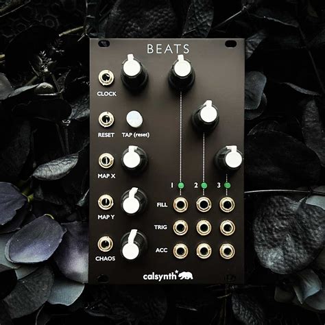 Beats Mutable Grids Replica Matte Black Aluminum Calsynth