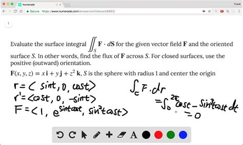 Solved Evaluate The Surface Integral Displaystyl…