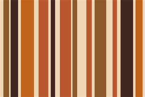 Seamless Cute Pattern Vector Brown Colorful Background Fabric Hot Strip Cute Strips Vertical