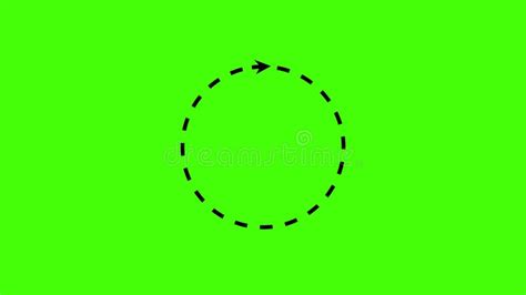 Green Screen Circular Arrow Animation Dynamic Green Screen Arrow Animation 4k Stock Video