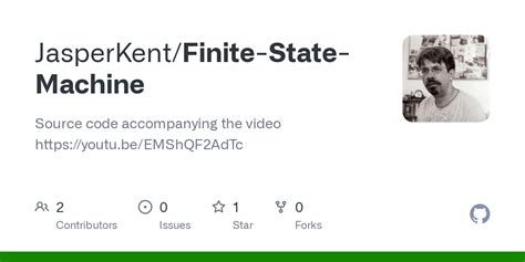 GitHub JasperKent Finite State Machine Source Code Accompanying The Video Https Youtu Be