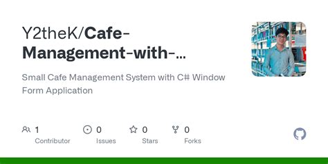 GitHub Y2theK Cafe Management With Csharp Small Cafe Management