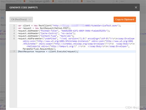 Postman请求webservicepostman发送webservice请求 Csdn博客
