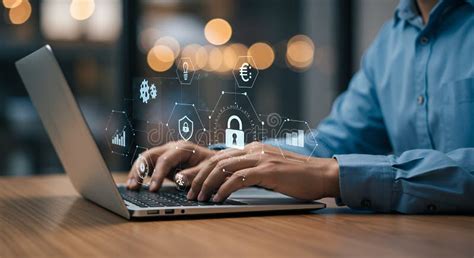 Types Of Cybersecurity Mind Map Text Concept For Presentations And