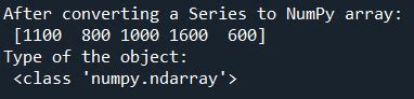 Convert Pandas Series To Numpy Array Spark By Examples