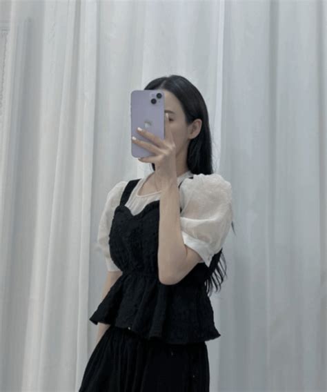 당일발송 최저가보장 하객룩 엘라 시스루 뷔스티에 쉬폰 블라우스 에이블리