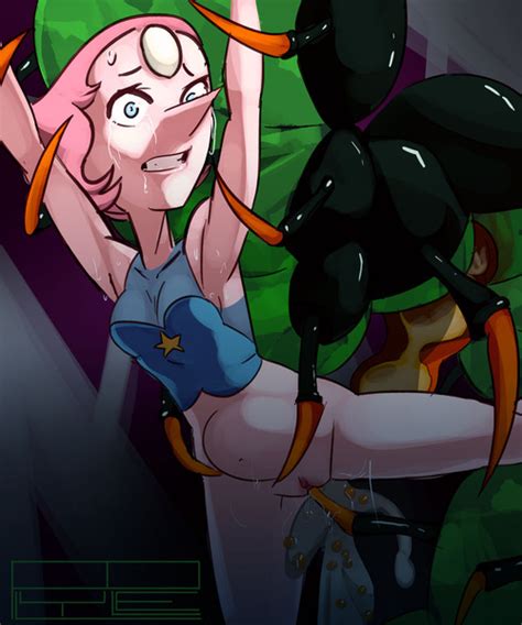 Rule 34 Cartoon Network Centipeetle Egg Implantation Gem Species Inflation Insect Nephrite