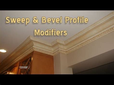 Modifiers In Ds MAX Sweep Bevel Profile YouTube