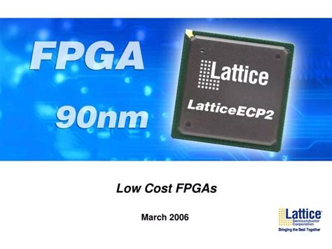 Ppt Low Cost Fpgas Powerpoint Presentation Free Download Id4600129