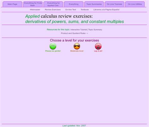 Finite Mathematics And Applied Calculus Review Exercises Derivatives Of