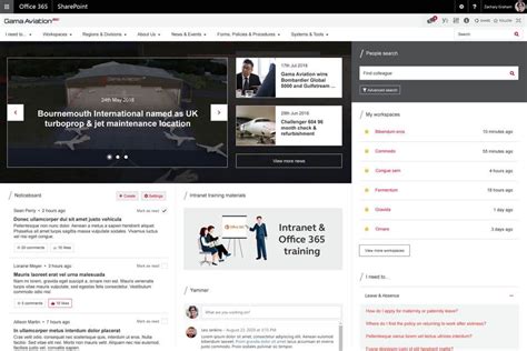 Sharepoint Intranet Design Examples And Screenshots Artofit