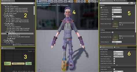 피직스 애셋 에디터 인터페이스 언리얼 엔진 427 문서 Epic Developer Community