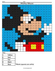 One Moment Please Math Coloring Mickey Mouse Mickey Mouse Classroom