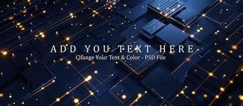 Abstract Digital Network Premium Ai Generated Psd