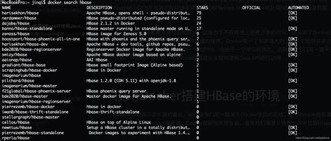使用docker部署hbase并使用java Api连接docket容器中的hbase 如何使用java访问 Csdn博客 使用docker部署hbase并使用java Api连接docket容器中的hbase 如何使用java访问 Csdn博客