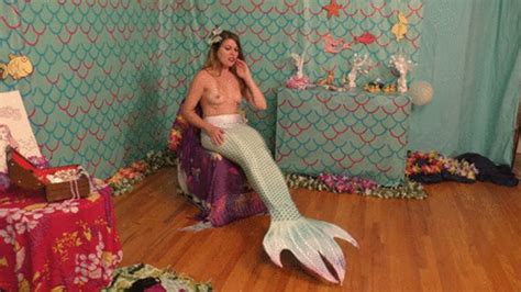 Stripped Down Bartender Is To Become A Topless Mermaid Starring Miss Indica James MP