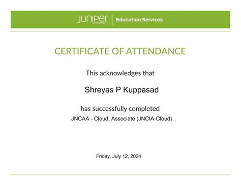 Shreyas P Kuppasad On Linkedin Jncia Devops Automation Junipernetworks Certification…