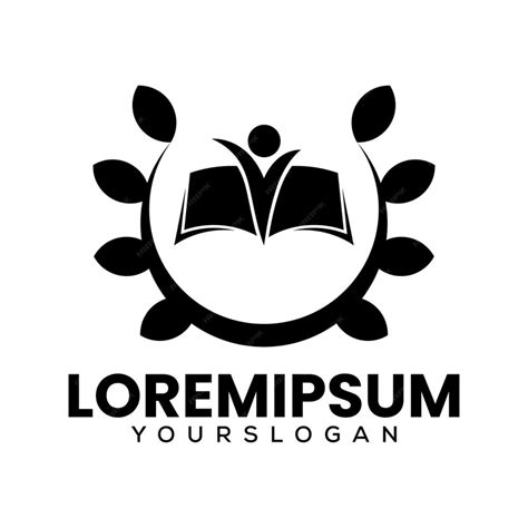 교육 로고 벡터 디자인 무료 벡터
