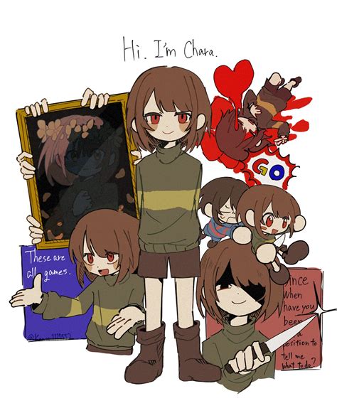 Frisk And Chara Undertale Drawn By Kawar Danbooru