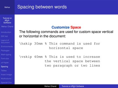 tutorial on latex a computer program for typesetting documents ppt
