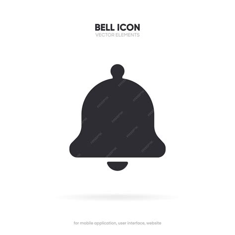 Premium Vector Subscribe Button Bell Notification Icon Button And