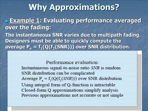 Ppt Evolving Best Known Approximation To The Q Function Powerpoint