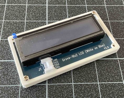 grove 16x2 lcd case by shoji miyanishi download free stl model