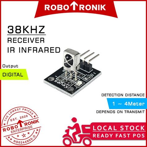 Ir Infrared 38khz Digital Receiver Sensor Module Hx 1838 Shopee Malaysia