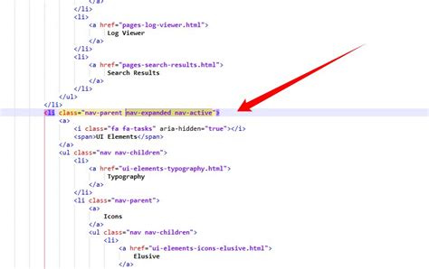 Navigation Menu Wont Apply Nav Active Or Nav Expanded Okler Themes