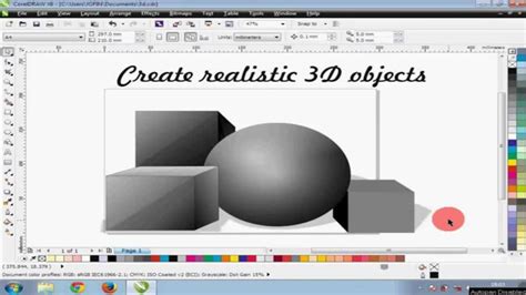 Coreldraw X7 Advanced 3d Objects And Effects Complete