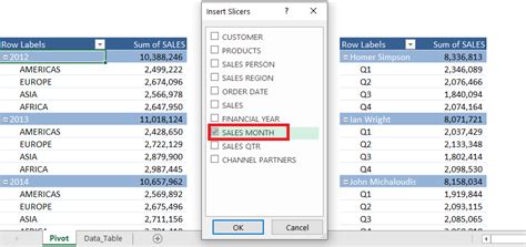 use one slicer for two excel pivot tables myexcelonline