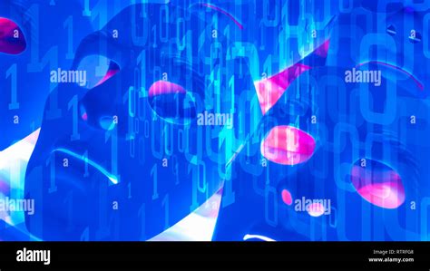 Artificial Intelligence Futuristic Computer Technology Digital Information Data Concept Stock