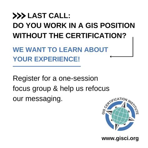 Gisp Gis Gisci Geospatial Geographic Gispro Gisindustry Giscareers… Gis Certification