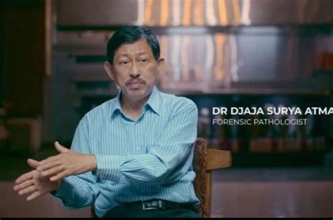 Profil Dr Djaja Surya Atmadja Ahli Forensik Yang Bantah Kematian Mirna Karena Sianida Sonora Id
