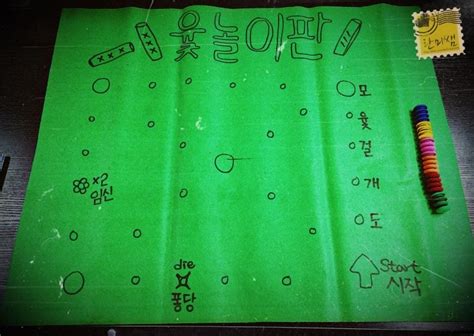 한국 전통 민속 놀이 교구 재미있는 윷놀이 윷판 도개걸윷모 게임 자료 네이버 블로그