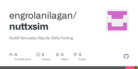Github Engrolanilagannuttxsim Nuttx Simulator Rep For Zmq Porting