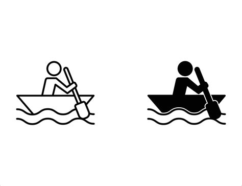 Boat Icon Outline Icon And Solid Icon 11640236 Vector Art At Vecteezy