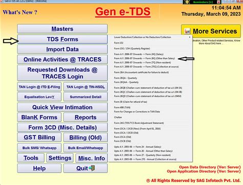 Easy To Upload TDS Return With DSC By GenTDS Software