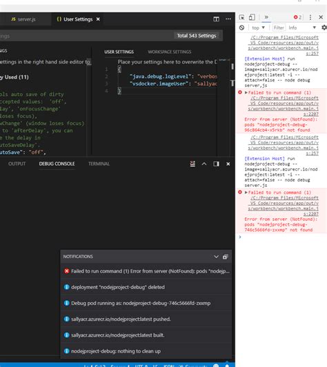 Kubernetes Debuglaunch Failed With Nodejs Project · Issue 155 · Vscode Kubernetes Tools