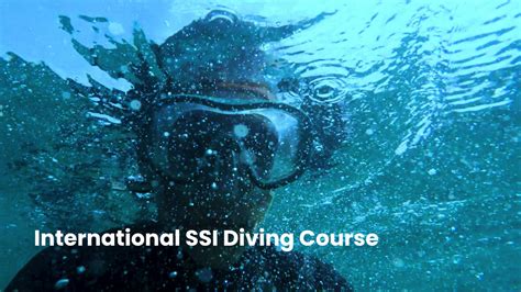International Ssi Diving Course
