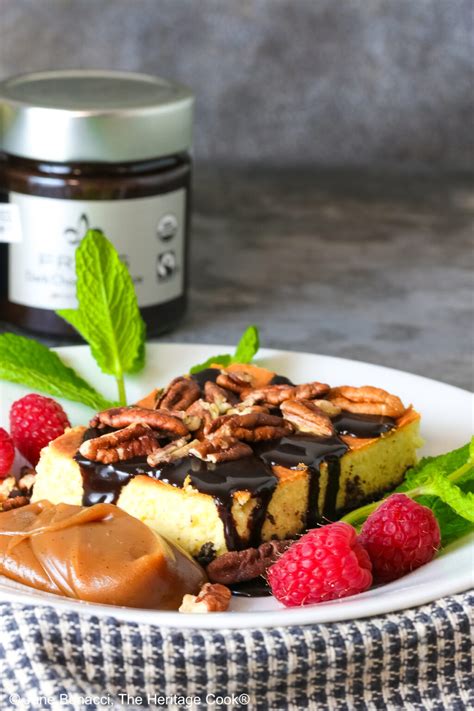 Turtle Cheesecake Bars Gf • The Heritage Cook