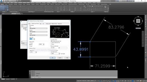 How To Modify A Dimension Style In Civil 3d Youtube