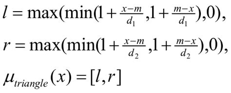 A Represents A Type 2 Mf Called Triangular Mf With Uncertain