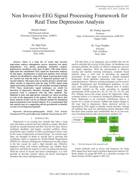 Pdf Non Invasive Eeg Signal Processing Framework For Real Time